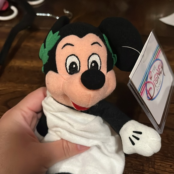 Disney | Other | Vintage The Disney Store Toga Mickey Beanbag | Poshmark